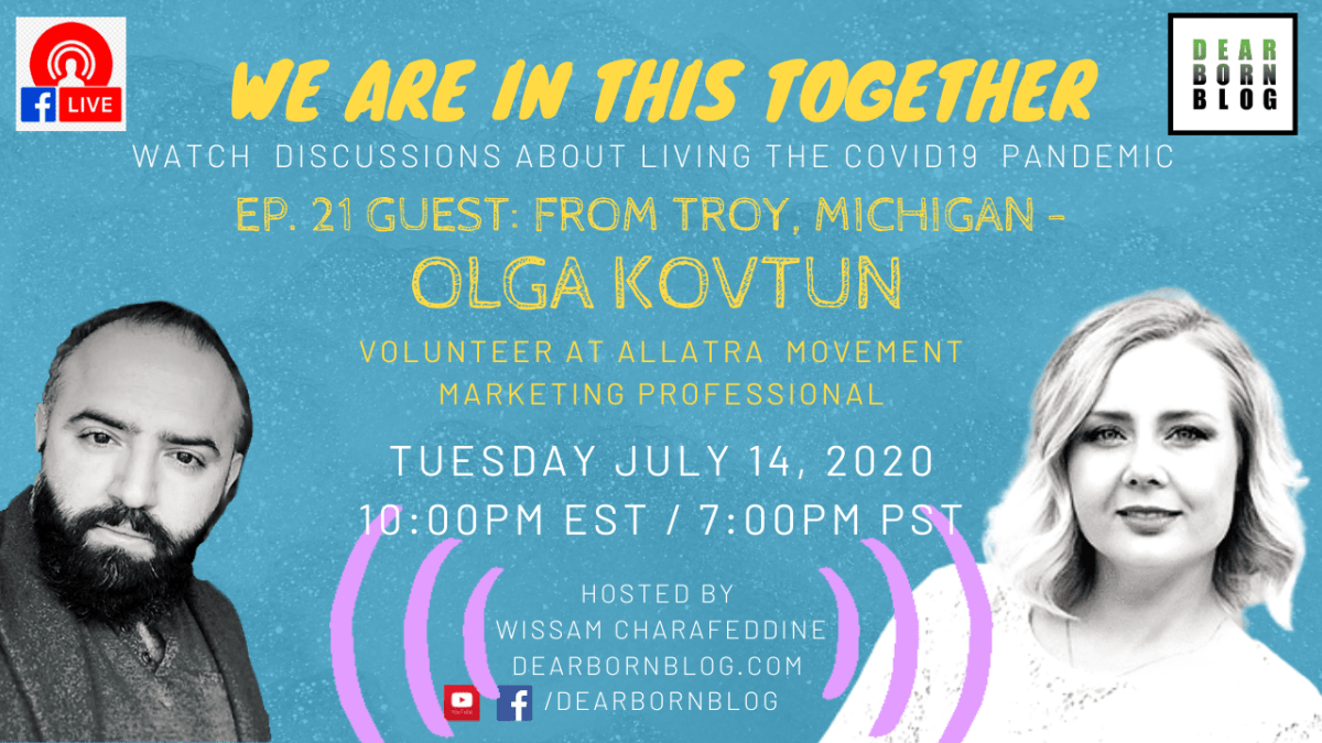 Eps. 21 We Are In This Together – Olga Kovtun – Allatra Movement [Video/Podcast] – Dearborn Blog