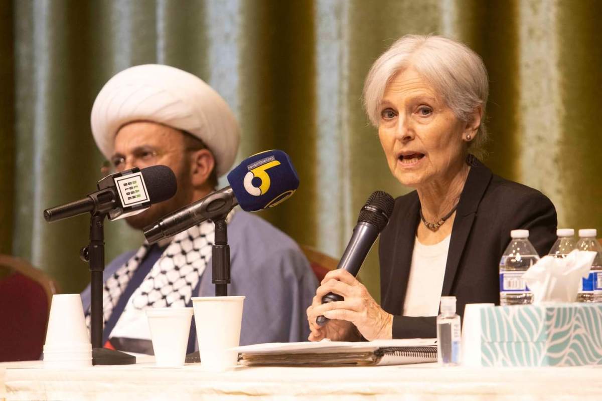 Presidential Candidate Dr. Jill Stein Leads an Anti Genocide Rally in ...