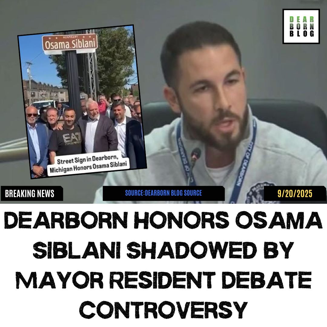 A Sign of Respect, A Moment of Controversy: Dearborn Honors Osama ...