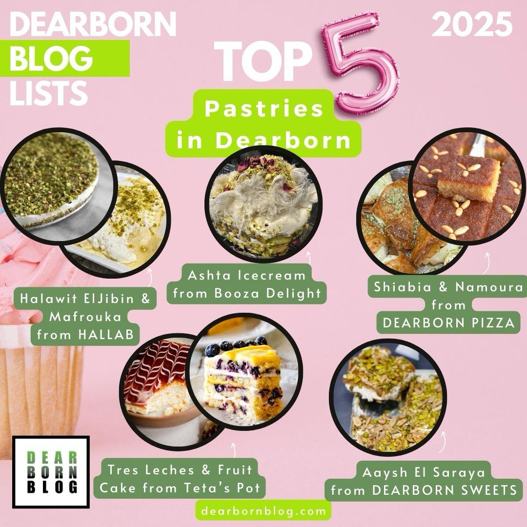 Sweet Five: Dearborn’s Best Pastries of 2025 – Dearborn Blog