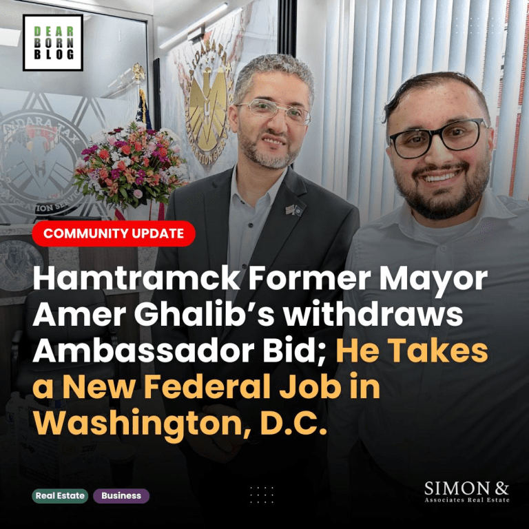 Ghalib’s New Mission: From Hamtramck to National Service – Dearborn Blog