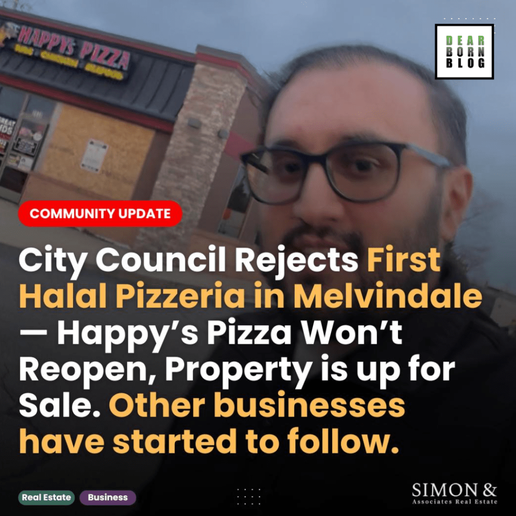 Melvindale’s Lost Slice: Halal Pizza Fight Highlights Inclusion & Small ...