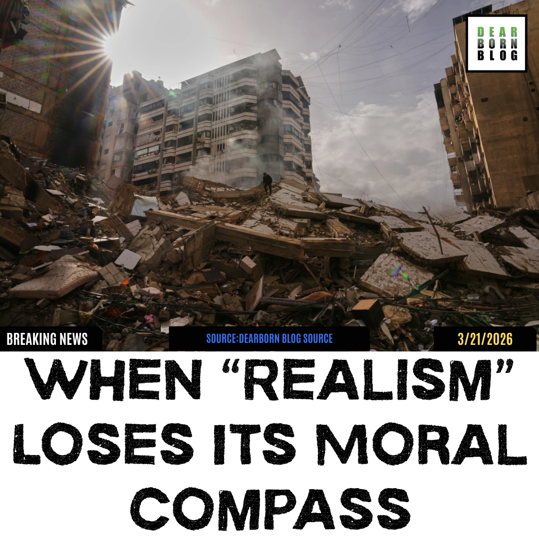 When “Realism” Loses Its Moral Compass – Dearborn Blog